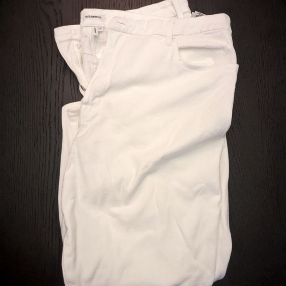 Good American | Jeans | Good American Size 2 White Jeans Excellent ...